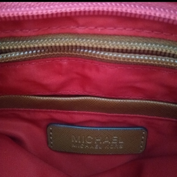 Michael Kors | Bags | Michael Kors Red Crossbody Bag | Poshmark